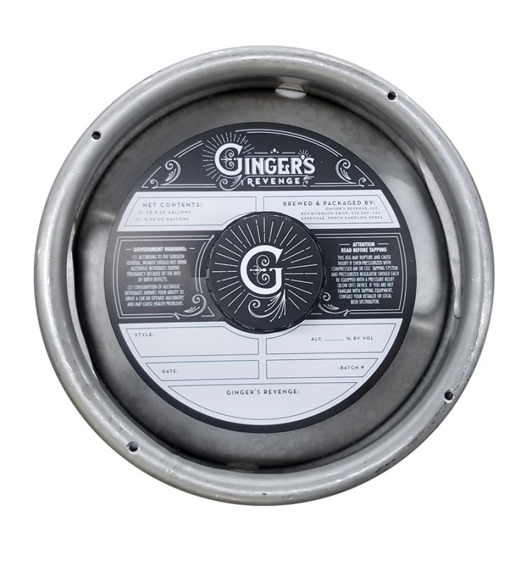 CUSTOM Black and White Waterproof – 7″ Keg Collars NO Adhesive ...