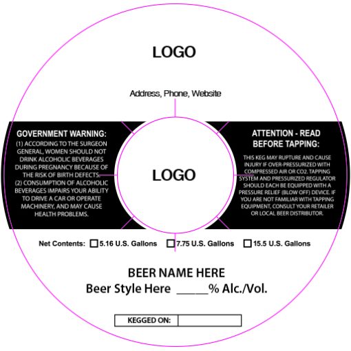 Artwork guidelines Keg Collars and Labels | KegCollar.com